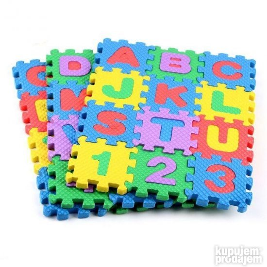 Puzzle od sundjera - Podloga za decu- puzzle podloga - KupujemProdajem
