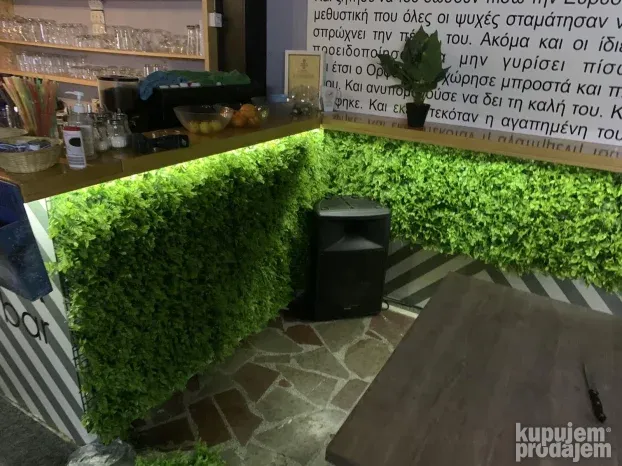 Zeleni zid vestacko zelenilo za terasu / ograda / dekoracija ...