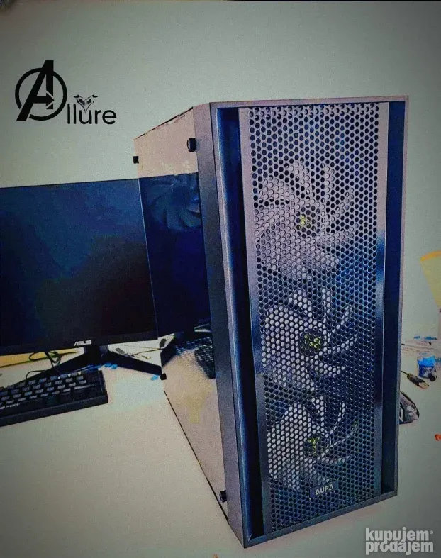 ALLURE GAMING PC Ryzen 7 5700X3D RTX 3050 16GB RAM/512GB SSD ...