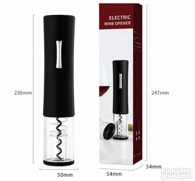 Elektricni otvarac vina otvarac za boce na baterije , vadiče - KupujemProdajem
