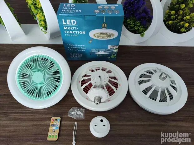 Led sijalica ventilator - KupujemProdajem