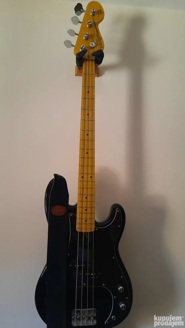 Vintage V4 Tony Butler Signature Bass Guitar ~ Black - KupujemProdajem