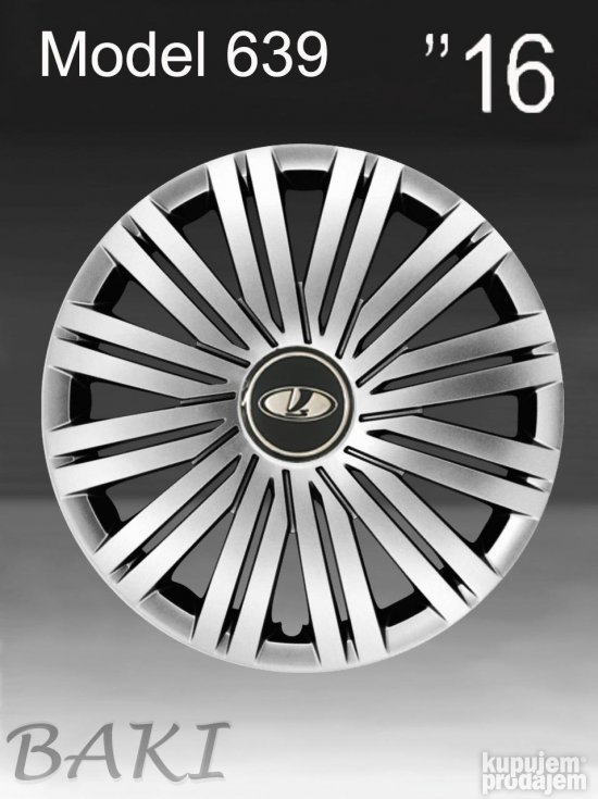 Ratkapne Lada 16 model 639 Ratkapne R16 LADA NOVE - KupujemProdajem