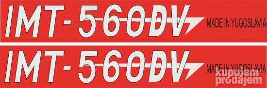 IMT 560 DV - Nalepnice za traktor-. - KupujemProdajem