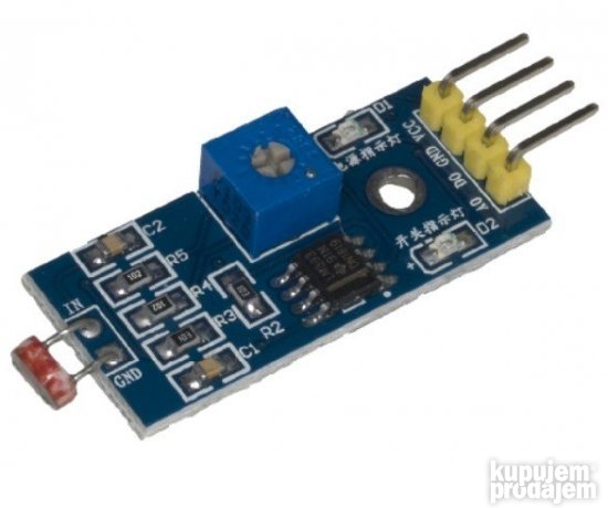 Arduino Photosensitive sensor module, light sensor - KupujemProdajem