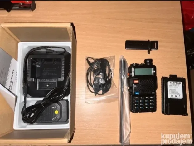 Toki voki Baofeng UV-5R PLUS Dual Band RADIO STANICA 15W - KupujemProdajem