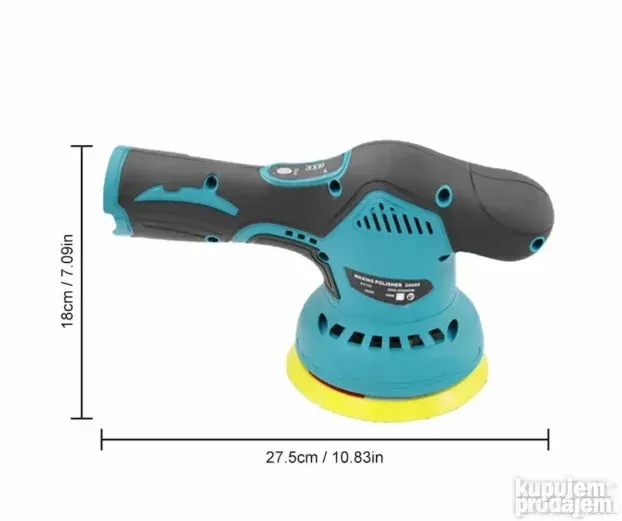 Aku polirka sa 2 baterije polir mašina za poliranje - KupujemProdajem