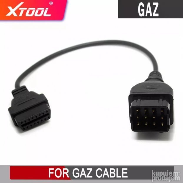 Gaz-kamion obd adapter sa 12 pin na 16 pin Novo - KupujemProdajem