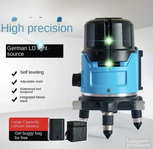 LASER 5 LINIJA laser nivelator 5 LINIJA LASER nivelator - KupujemProdajem