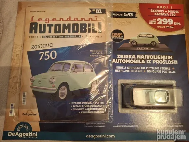 Legendarni automobili-Fica (Zastava 750) - KupujemProdajem