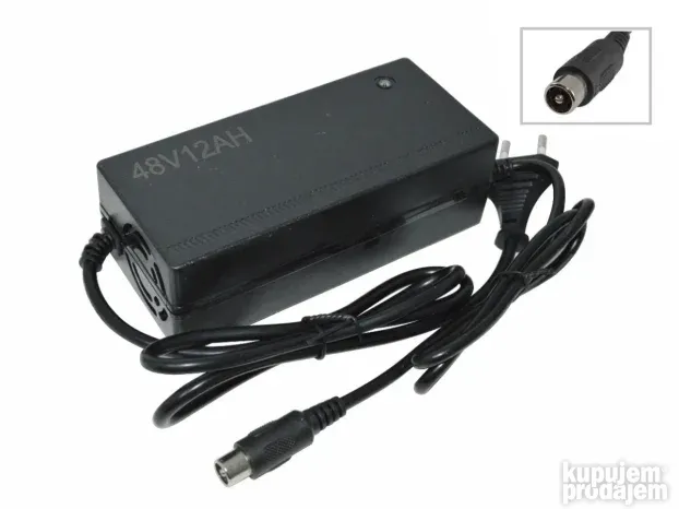 Punjač 48V/2A (10-14Ah) "O" za olovne baterije elektro bici ...