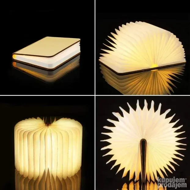 NOVO! Lampa Knjiga Led Lampa U Obliku Knjige - KupujemProdajem