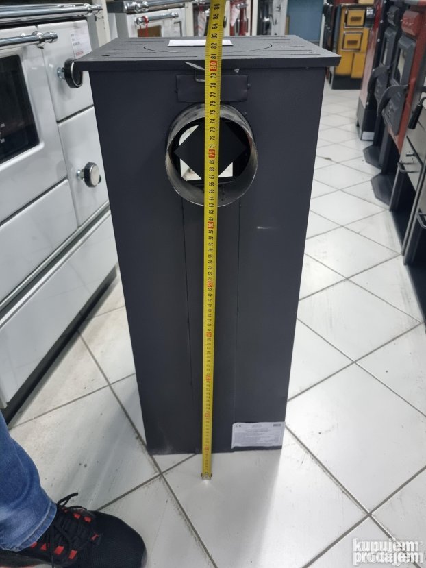 Peć na cvrsto gorivo sa izlazom za čunak pozadi NOVO - KupujemProdajem