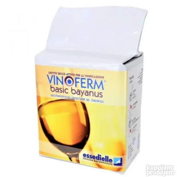Vinoferm basic bayanus - Vinski kvasac univerzalni 500g - KupujemProdajem