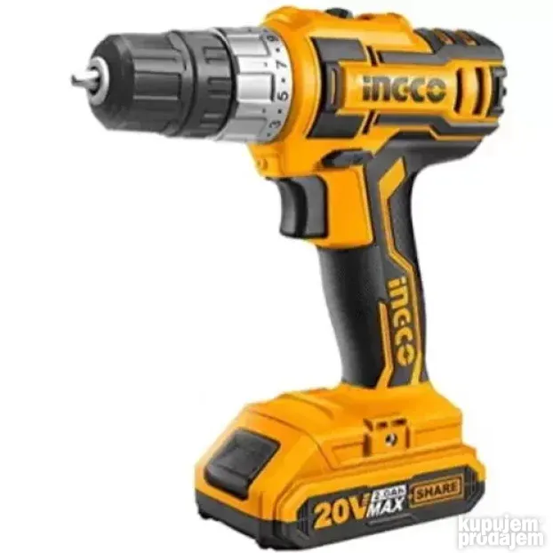 Akumulatorska bušilica 45Nm 20V Ingco CDLI20024 - KupujemProdajem