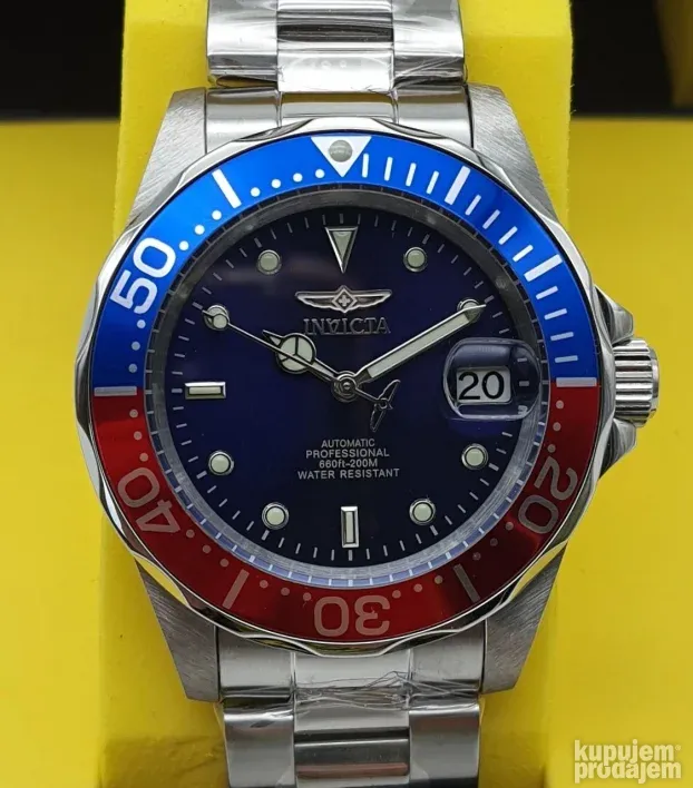 Invicta Pro Diver 5053 40mm Automatic NH35A Pepsi NOVO - KupujemProdajem