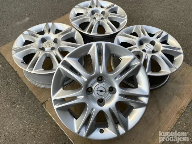 Alu felne 16 4x100 OPEL Corsa D Astra G corsa C ORGINAL - KupujemProdajem
