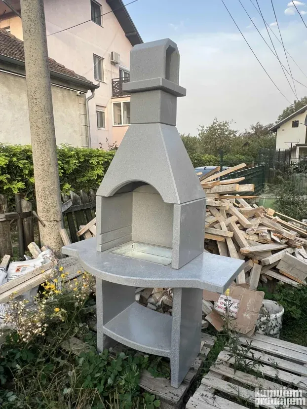 betonski rostilj+NASTAVAK - KupujemProdajem