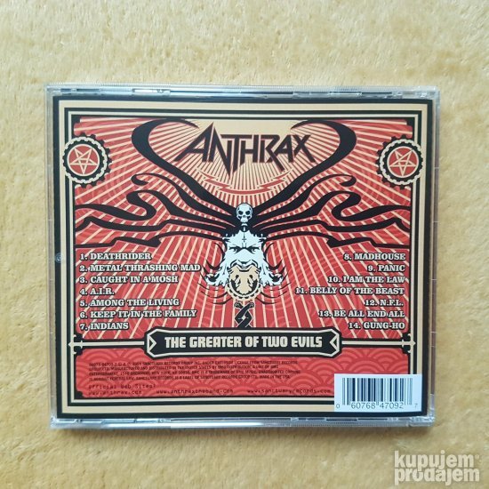 Anthrax The Greater Of Two Evils