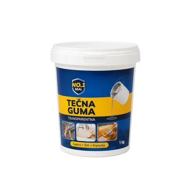 Tečna guma transparentna 1kg NO.1 SEAL - KupujemProdajem