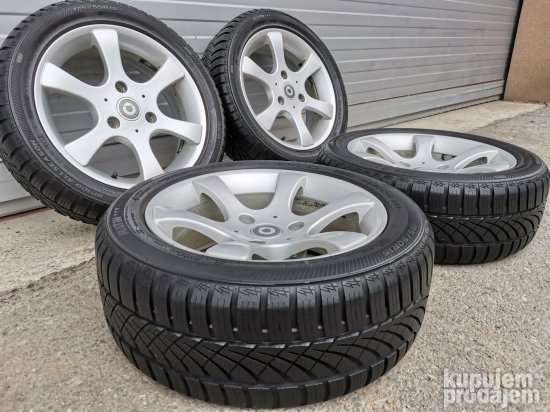 SMART ForTwo Roadster alu felne 15 3x112 ORIGINAL sve sezone ...