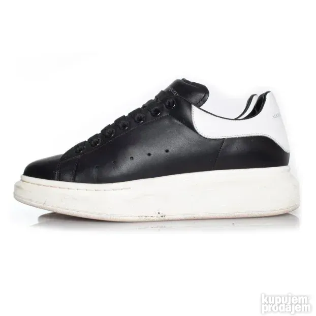 ALEXANDER MCQUEEN, Black White; Nove McQueen Patike, Crne - KupujemProdajem