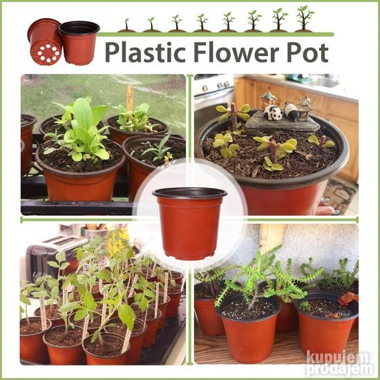 Saksije za rasad Fi 9 10 11 12 13 15 17 19 22 - KupujemProdajem