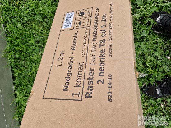 Novi rasteri kucista sa dve led neonke 120 cm 32 w - KupujemProdajem