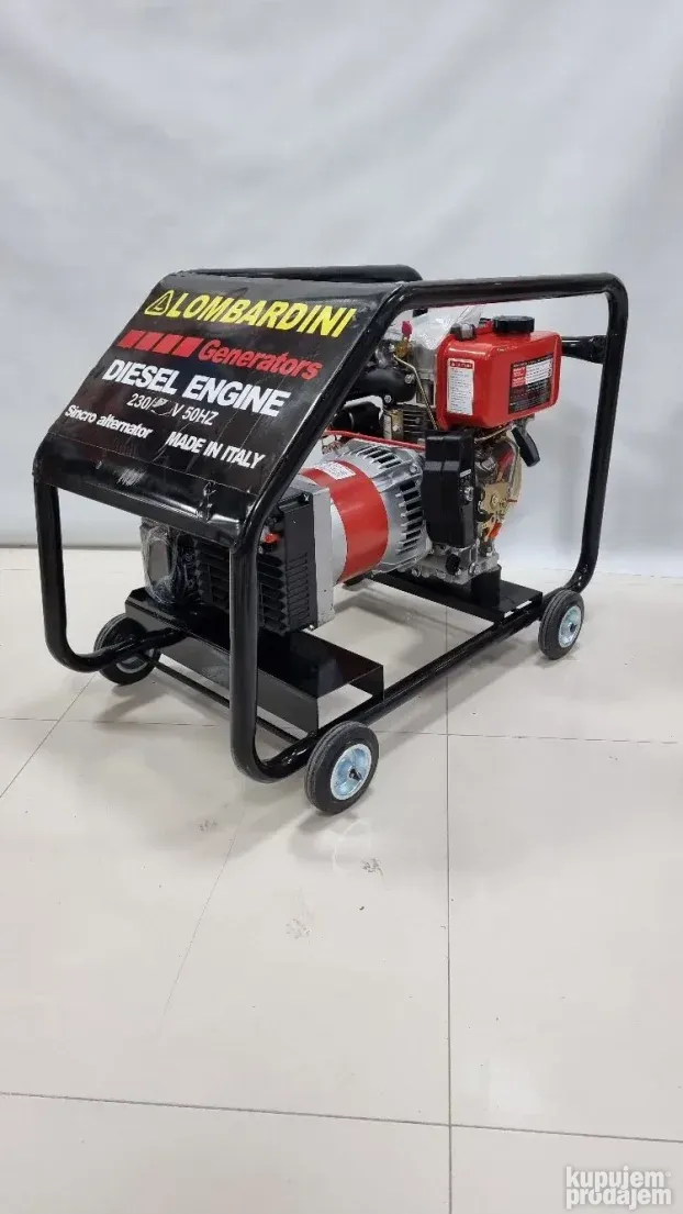 Agregat LOMBARDINI 4.2 kW / motor 173F - KupujemProdajem