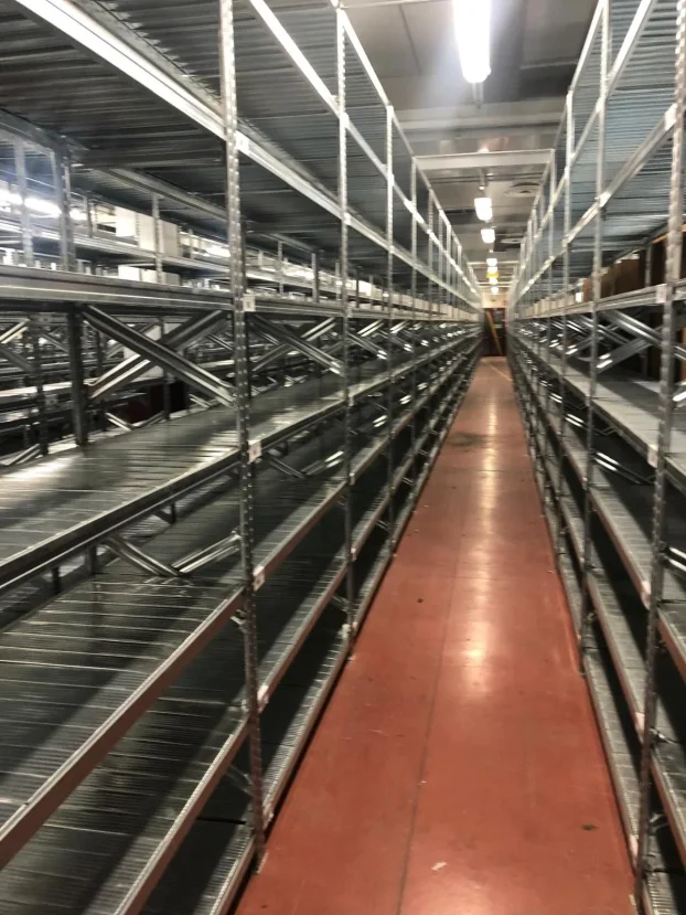 Industrijske police rafovi za hale 180x60x300 - KupujemProdajem