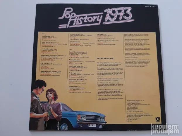 Pop History 1973 - Various - KupujemProdajem