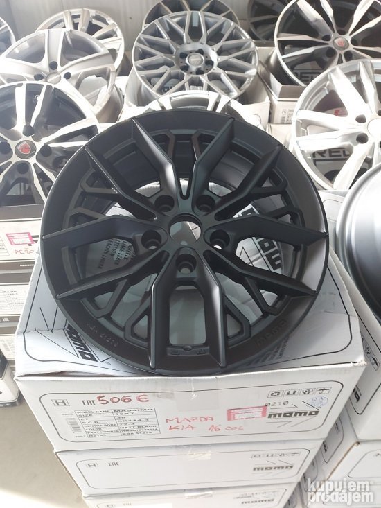 NOVE ALU FELNE Mazda , Kia , Novi reno MOMO 16 coli - KupujemProdajem