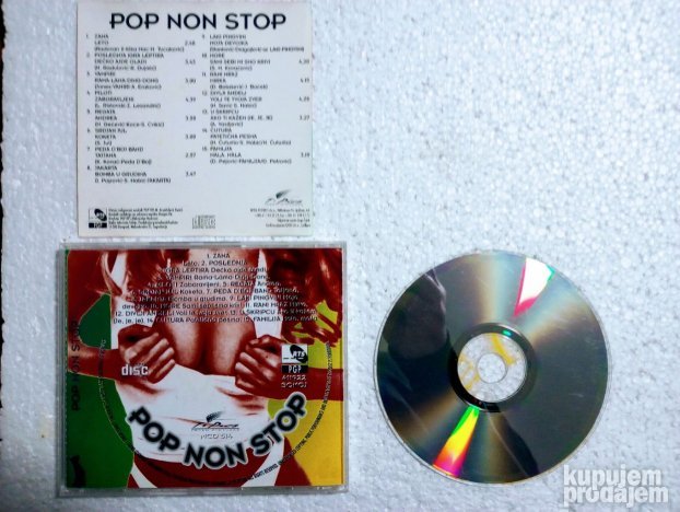 Pop Non Stop-Laki Pingvini,Regata,Jakarta,Familija-Cd - KupujemProdajem