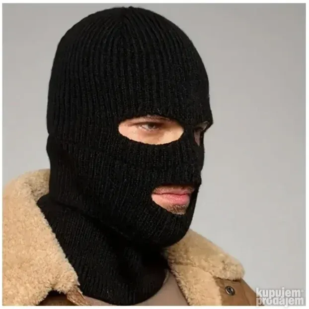 Kapa Zimska Pletena Fantomka Balaklava Model 2 - KupujemProdajem