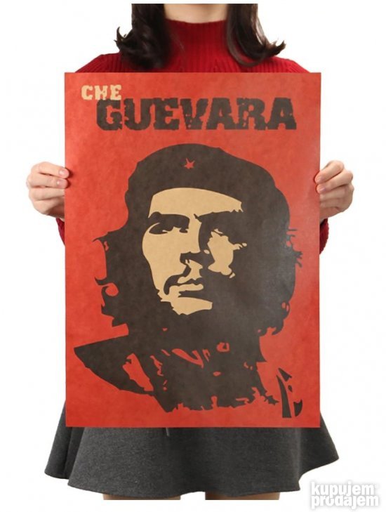 Poster Retro Che Guevara Model 1 - KupujemProdajem