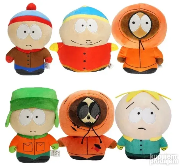 Igračka Plišana South Park Kenny Cartman Stan Kyle Model 1 ...