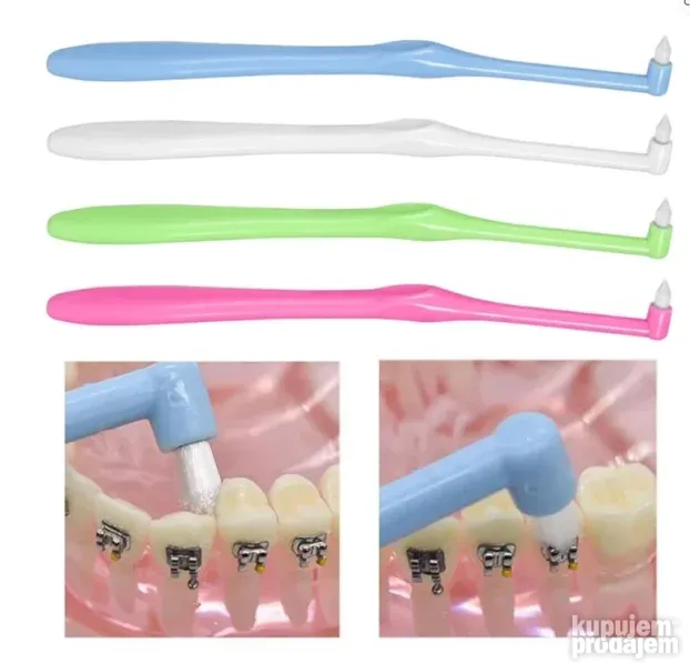 Cetkica Za Zube Orthodontic Interdental Zadnji Komad - KupujemProdajem