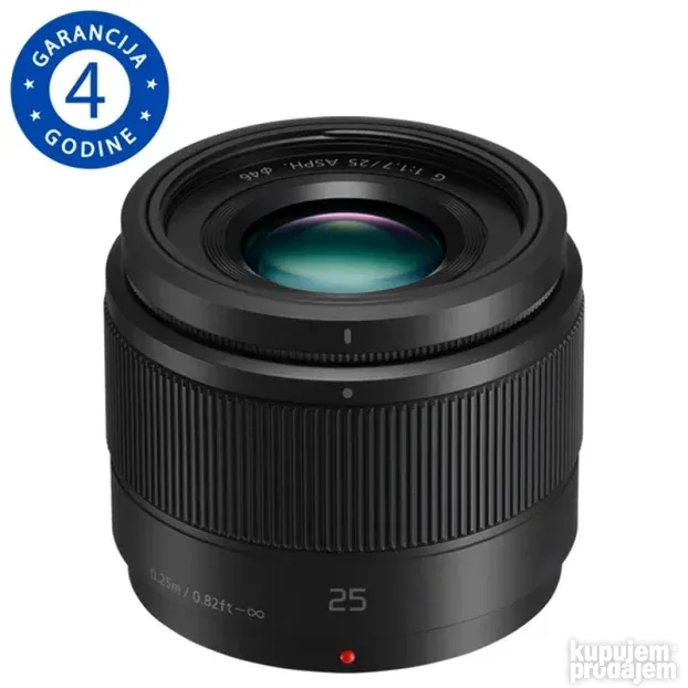 Panasonic 25mm 1.7 ASPH Lumix G - KupujemProdajem