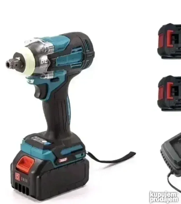 Aku set alata, set 4u1 brusilica, busilica, odvijac, hilti - KupujemProdajem