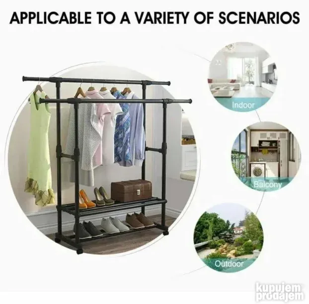 Stender za odecu Polica Civiluk Vesalica - KupujemProdajem