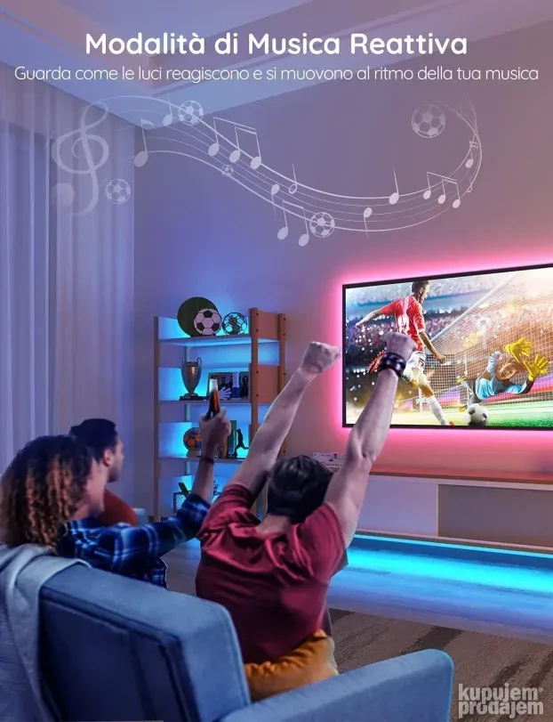 Govee RGB 20m Smart LED trake za pozadinsko osvetljenje - KupujemProdajem