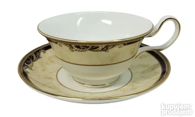 WEDGWOOD (Josiah), England - Šoljica i tacna Cornucopia - KupujemProdajem