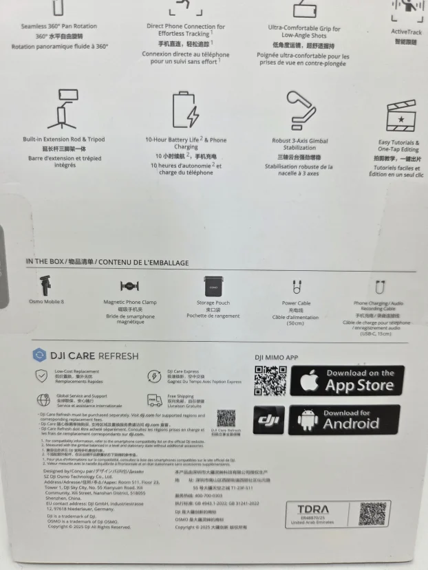 DJI Osmo Mobile 8 Device Only NOVO Garancija - KupujemProdajem