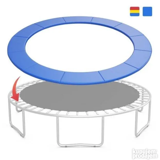 Obruc, obrub, zaštita, mreza, delovi za tramboline 244/305 ...