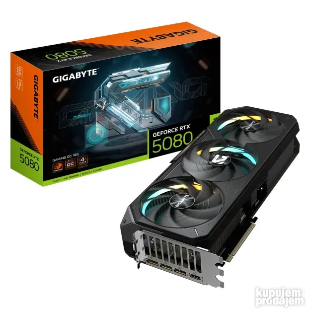 GIGABYTE GV-N5080GAMINGOC-16GD RTX5080 Gaming OC 16GB - KupujemProdajem