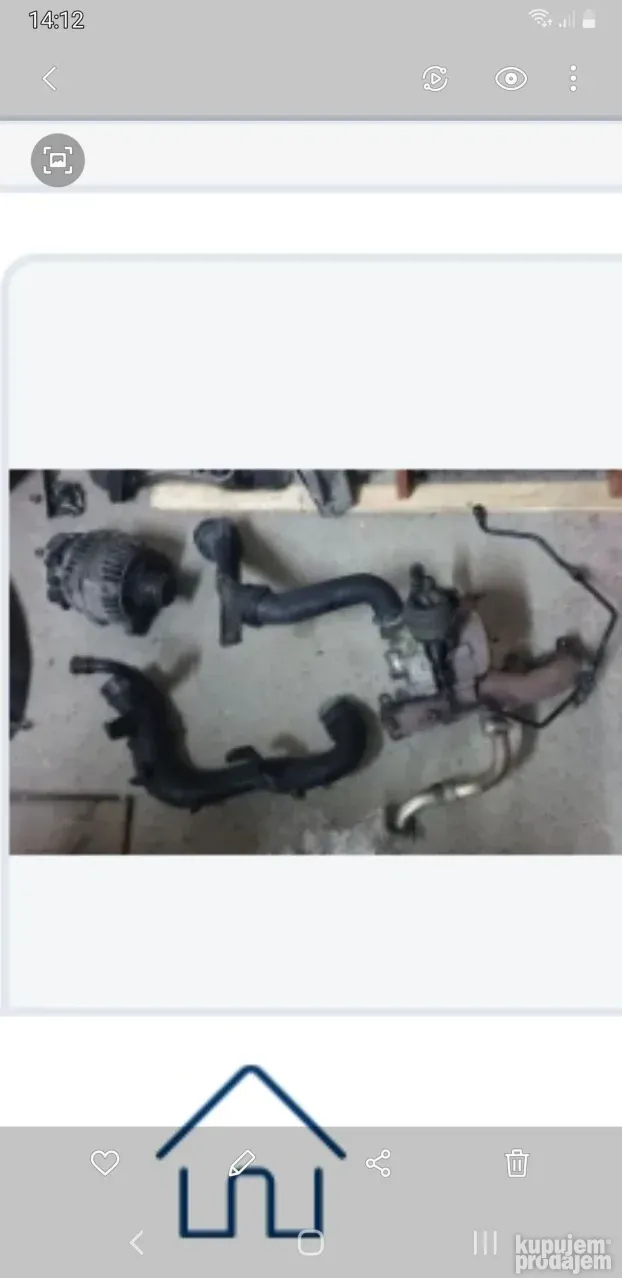 Crevo / cev turbine seat leon / seat toledo - KupujemProdajem