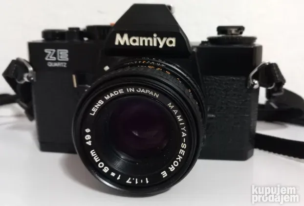 Mamiya ZE Quartz+Mamiya Sekor E 1:17 f=50mm - KupujemProdajem