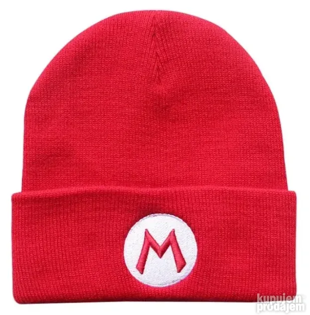 Kapa Zimska Pletena Super Mario Luigi Model 1 (Poklon) - KupujemProdajem