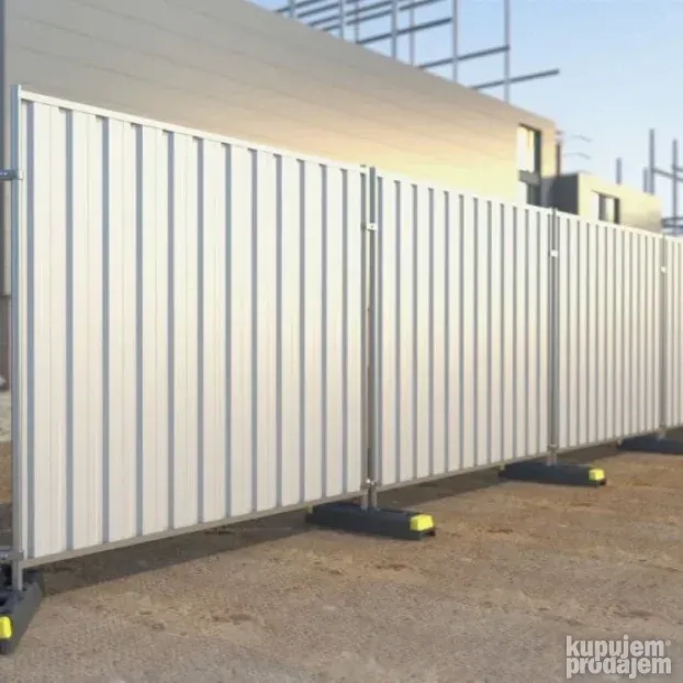 Ograda za gradilište - Mobilna Ograda - KupujemProdajem