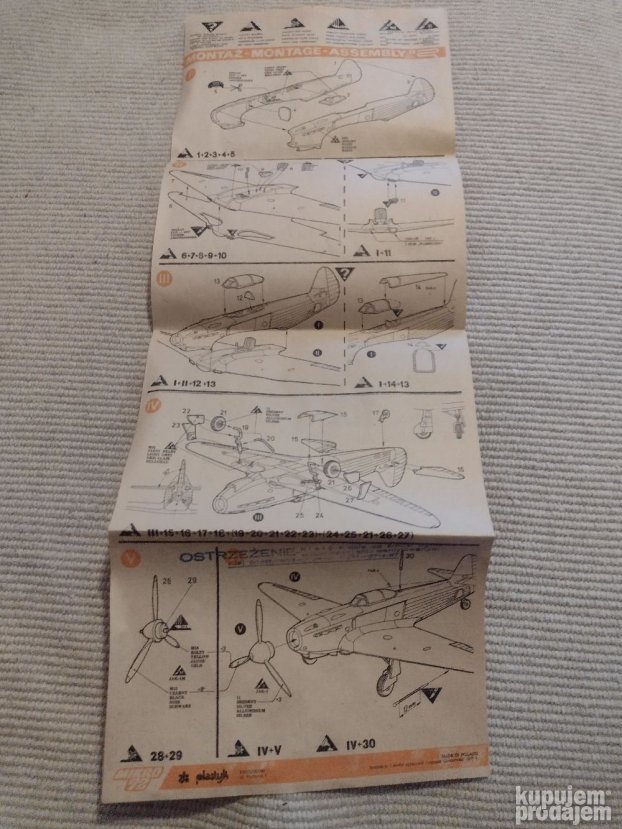 Mikro 72 JAK-1M skala 1:72 - KupujemProdajem